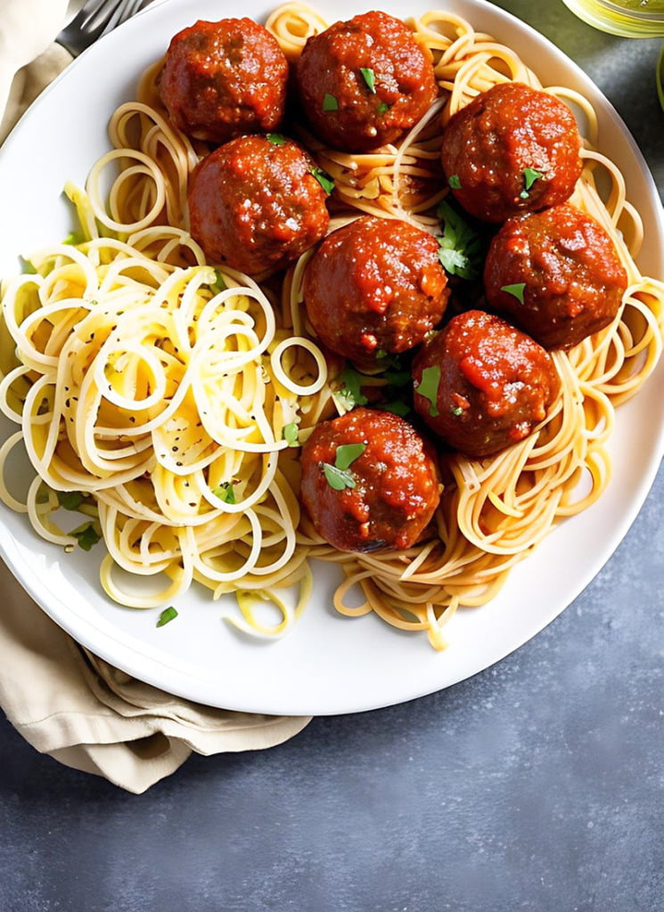 Mozzarella Stuffed Meatballs Recipe - Organically Blissful
