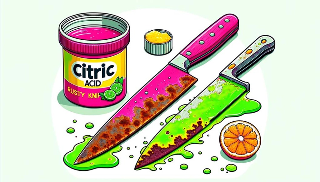 How To Get Rust Off Knives - Organically Blissful