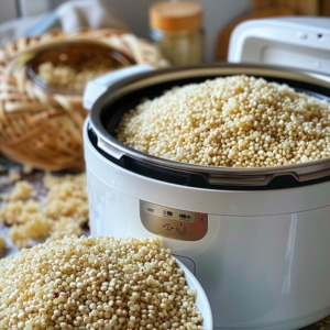 How To Cook Quinoa In Rice Cooker To Perfection - Organically Blissful